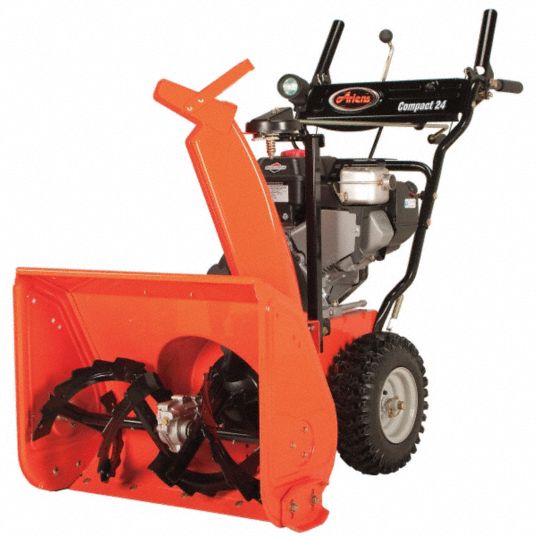 Snow Blower, 24 in Clearing Path, Gas Fuel Type, 11 in Auger Diameter ...