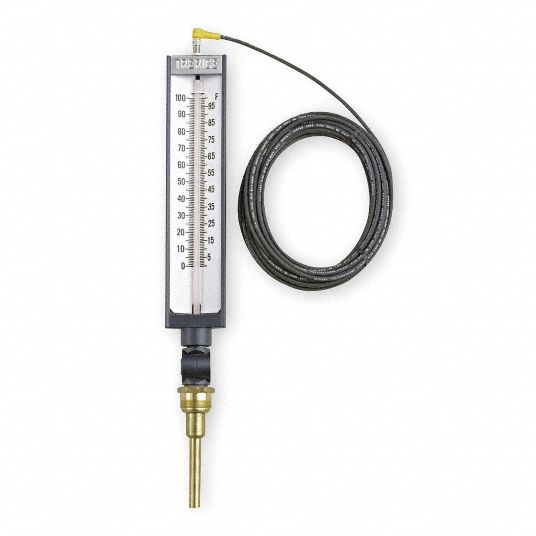 Industrial Glass Thermometer - Grainger