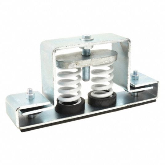 MASON, Spring, 1,250 lb Capacity, Floor-Mount Vibration Isolator ...