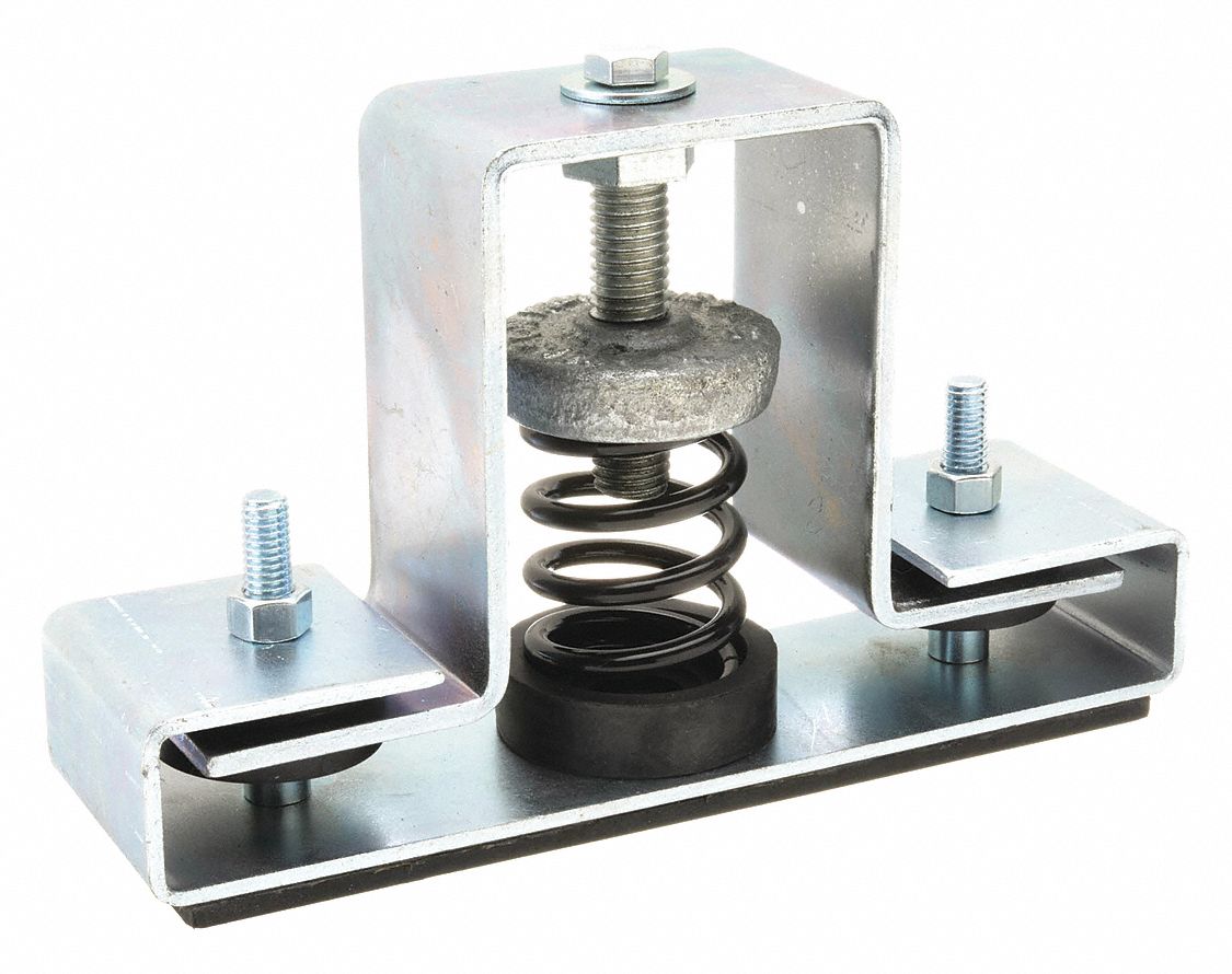 MASON, Spring, 200 lb Capacity, Floor-Mount Vibration Isolator - 5XR71 ...