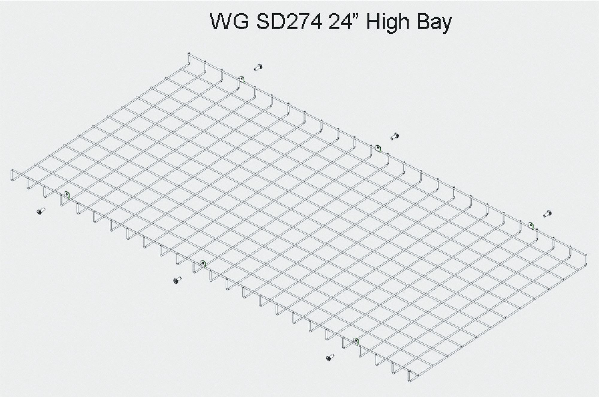 ACUITY METAL OPTICS Protector d/Alambre,48L plg,4Al plg - Accesorios de ...