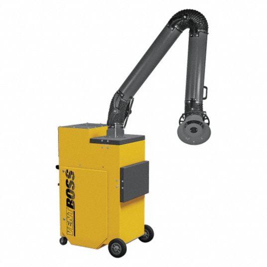 Portable Fume Extractor, Series 100 Series, Input Voltage: 110V, Air ...