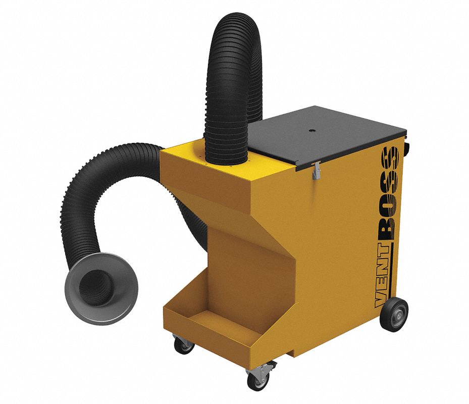 VENTBOSS BY ROBOVENT Extractor de Gases Portátil Series 100, Voltaje de ...