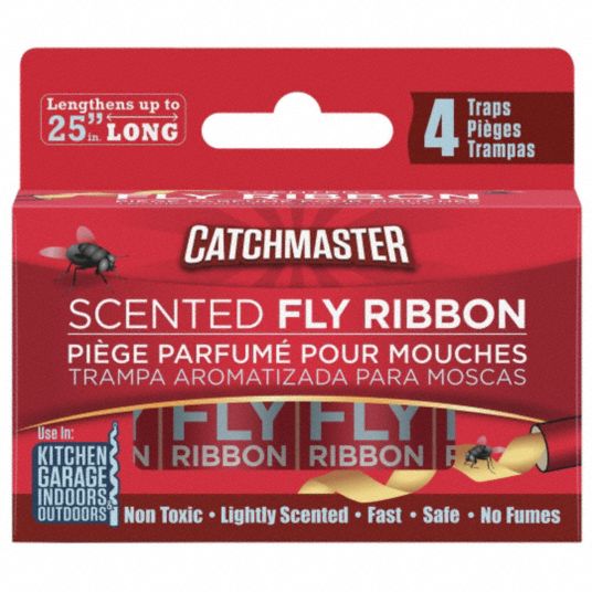 CATCHMASTER, For Use On Flying Insects, Paper Trap, Fly Trap - 5YAY4 ...