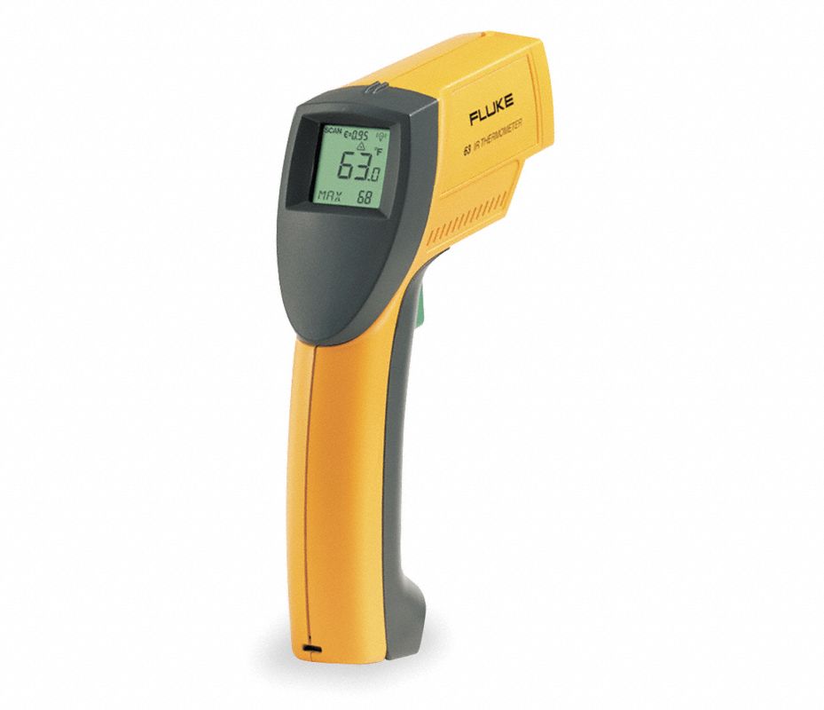 FLUKE Termómetro Infrarrojo LCD Retroiluminada 1 Punto -32° a 535 ...
