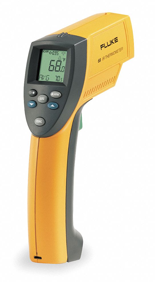 Backlit LCD, Infrared Thermometer, Single Dot Laser Sighting - Infrared ...