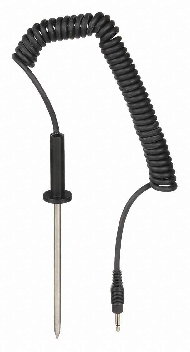 RTD, 3/16 in x 3 1/2 in Probe, Immersion Temperature Probe - 5YB24|80PR ...