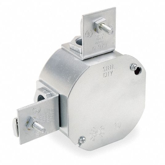 SUPERSTRUT Strut Channel Electrical Box: 2-Way Support, Steel ...