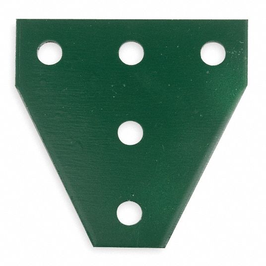 Channel Flat Plate, Urethane Powder Coated Finish - Grainger