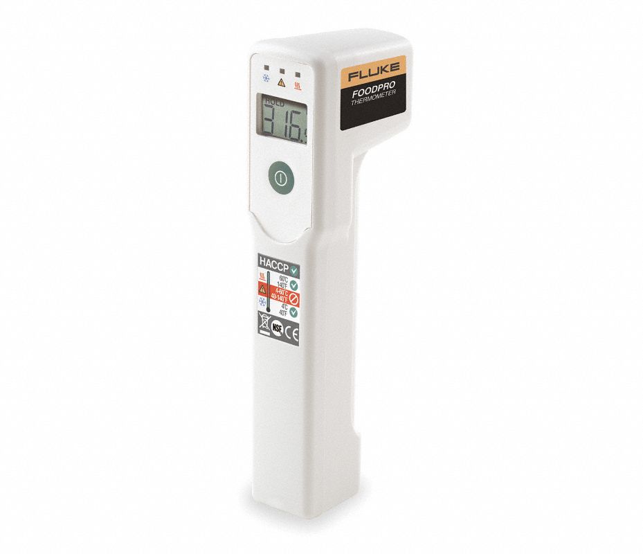 FLUKE Termómetro Infrarrojo LCD Retroiluminada 1 Punto -30° a 200 ...