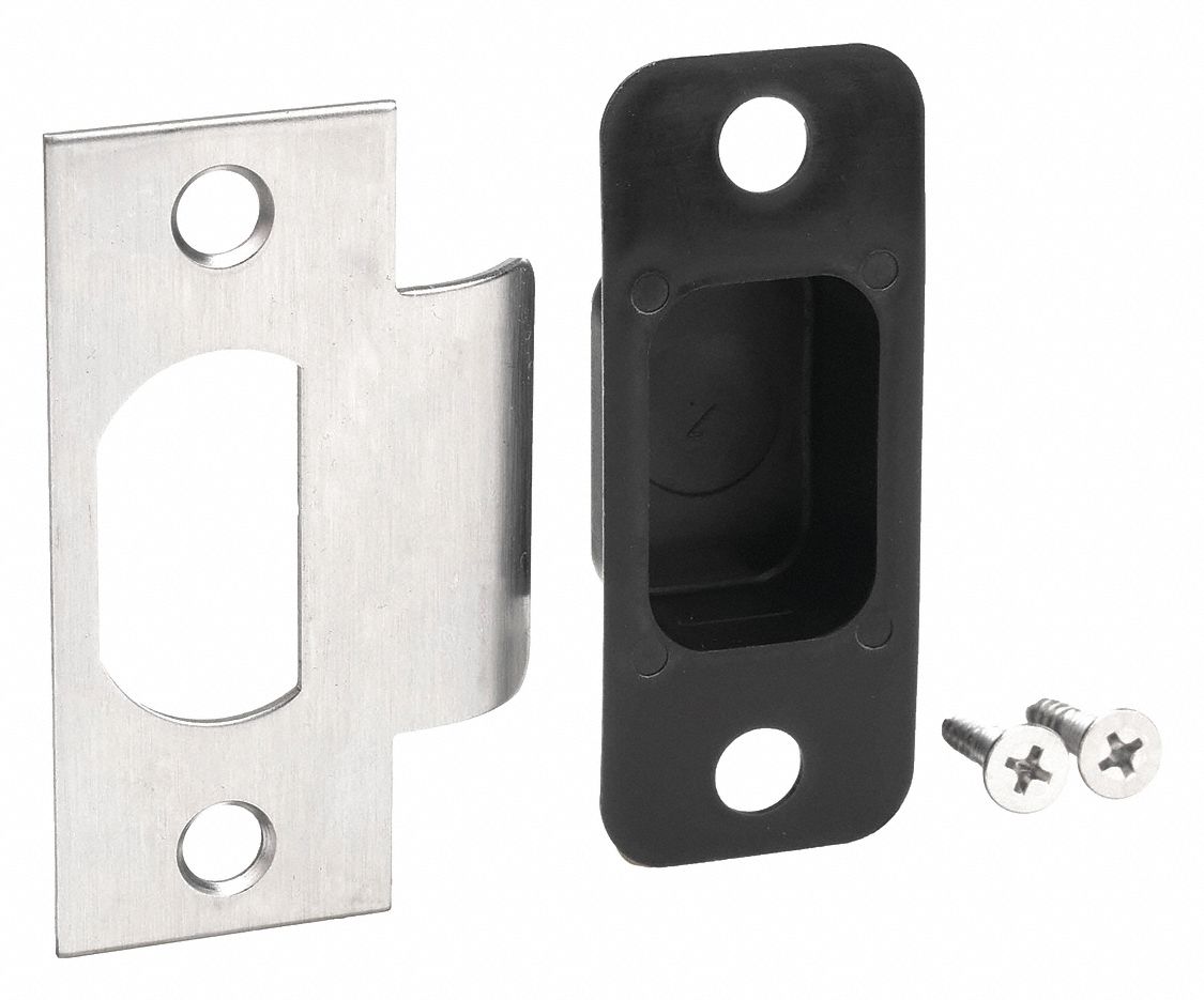 SCHLAGE, T-Strike, 2 3/4 in Lg, Door Strike Plate - 5YFF4|10-001 118 ...