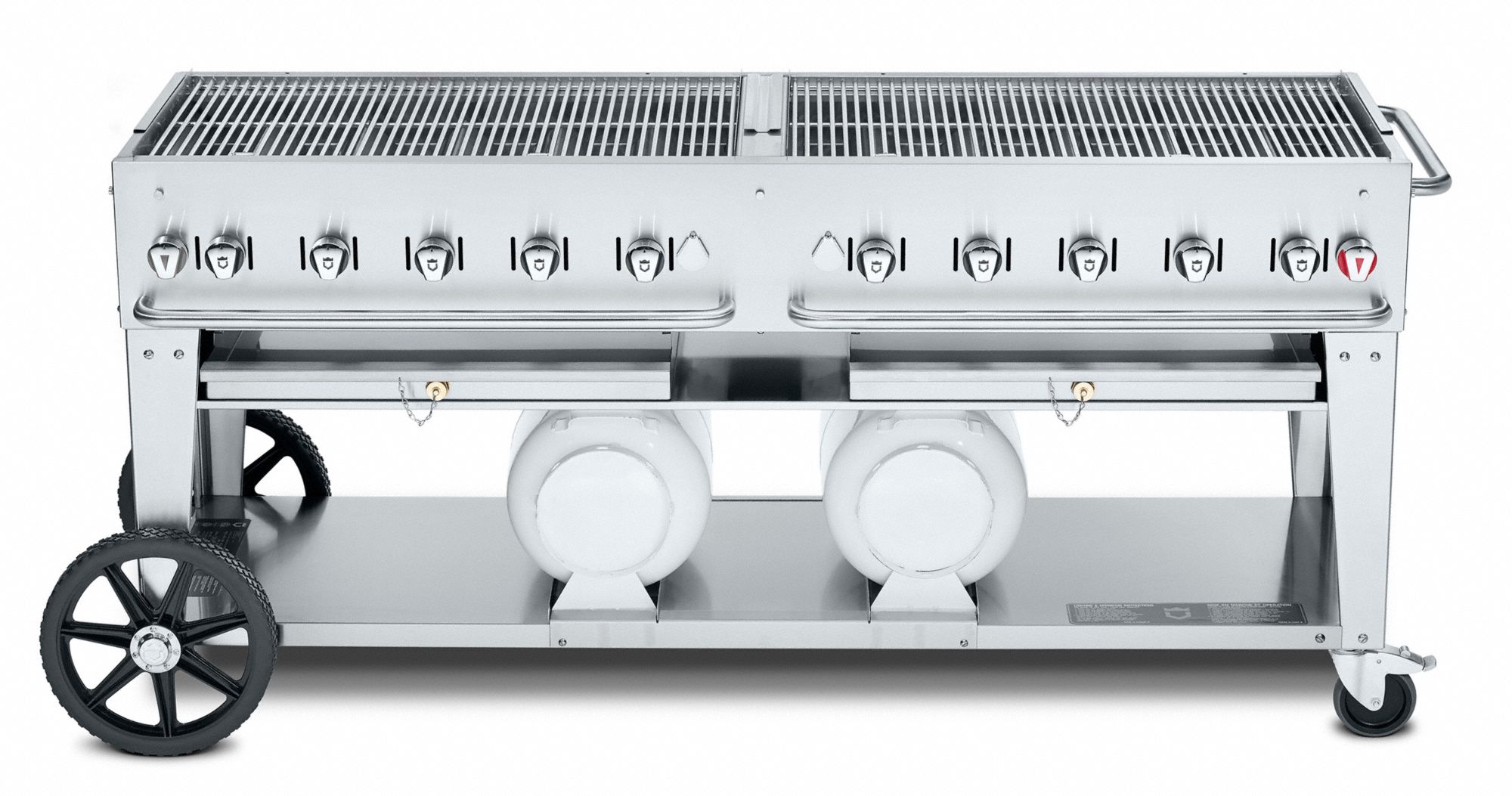 Propane, 10 Burners, Gas Grill - 5YGH2|CCB-72 - Grainger