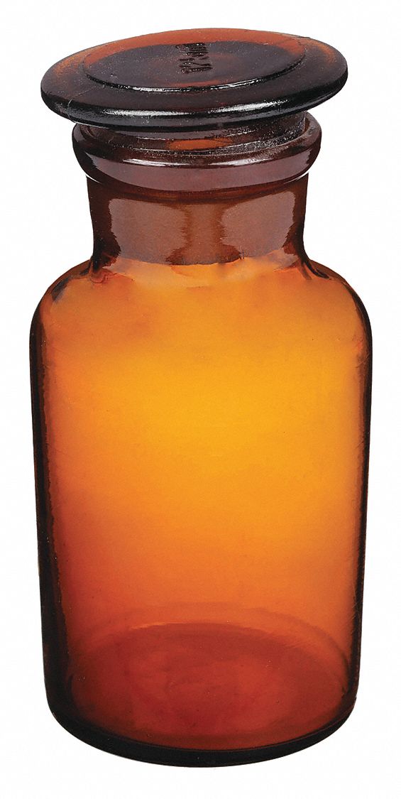 Glass, 125 mL Capacity - mL, Bottle - 5YHJ1|5YHJ1 - Grainger