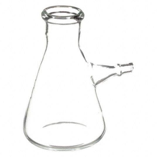 Glass, 125 mL Capacity - mL, Boiling Flask - 5YHK1|5YHK1 - Grainger
