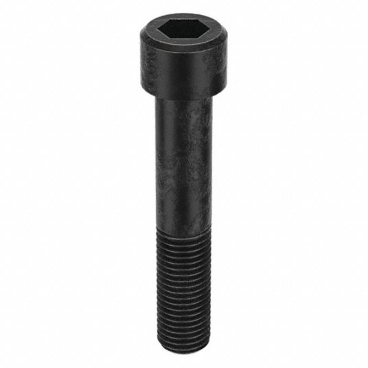 M24-3 Thread Size, 130 mm Lg, Socket Head Cap Screw - 5YRR5|M24C130KCS ...