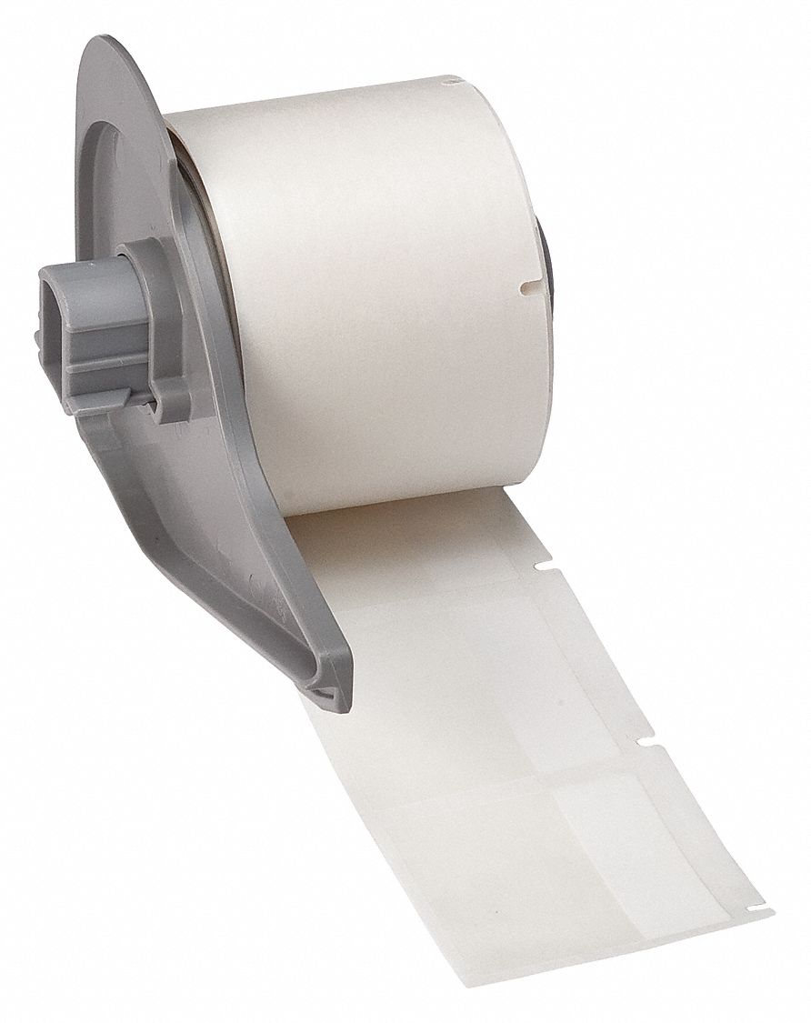 1 1/2 in x 1 1/2 in, Vinyl, Precut Label Roll - 5YTC7|M71-32-427 - Grainger
