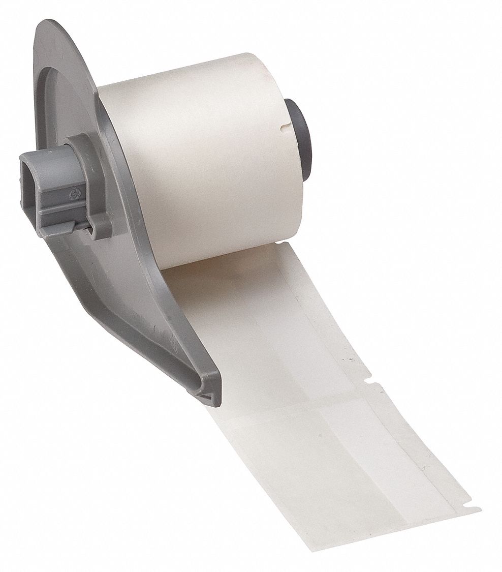 1 1/2 in x 2 in, Vinyl, Precut Label Roll - 5YTD3|M71-107-427 - Grainger
