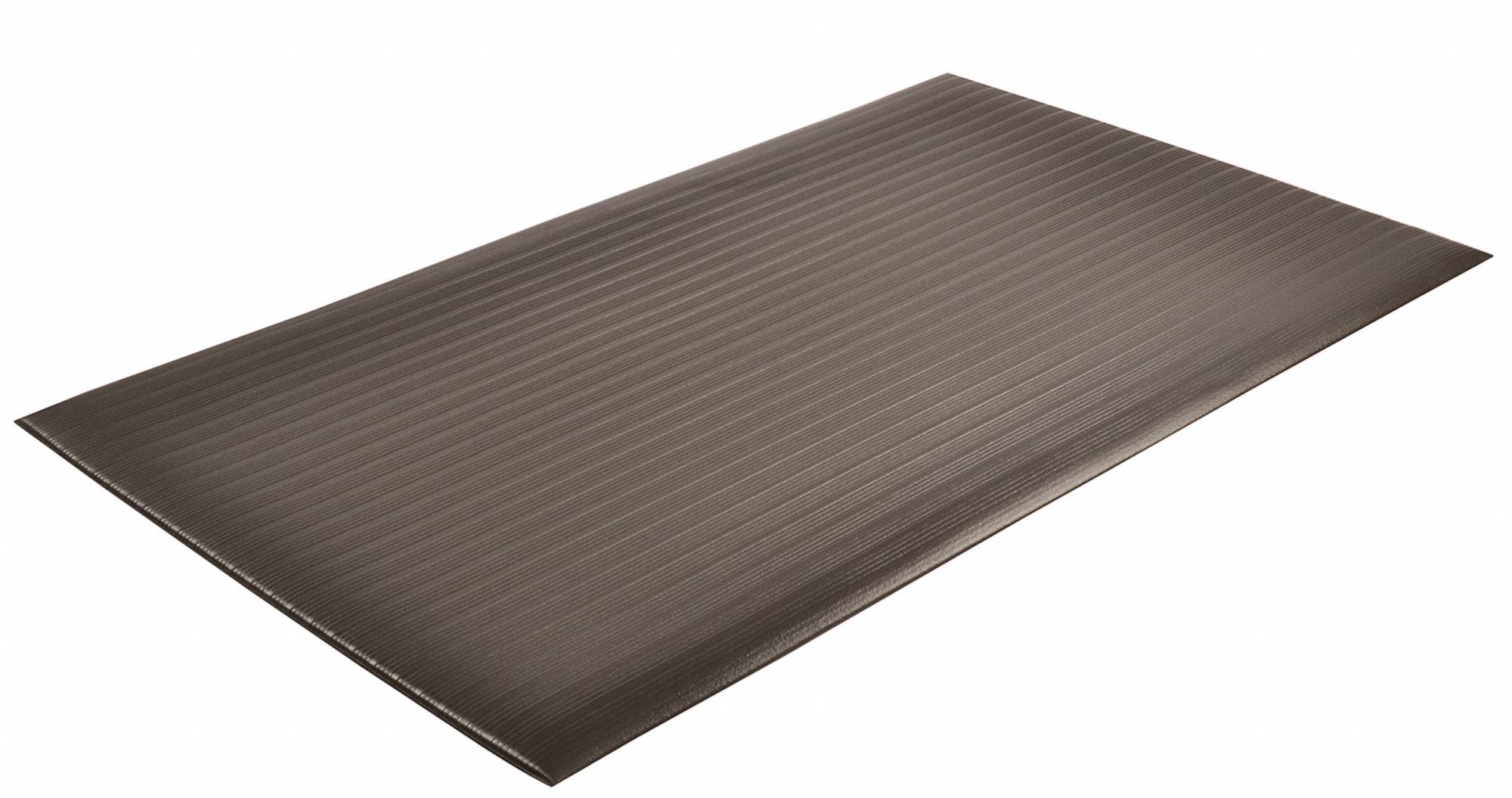 NOTRAX Antifatigue Runner: Ribbed, 3 ft x 12 ft, 5/8 in Thick, Black ...