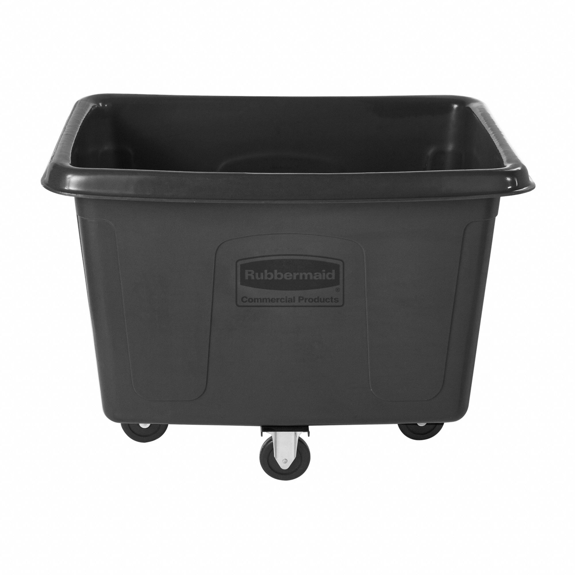 RUBBERMAID COMMERCIAL PRODUCTS High-Maneuverability Cube Truck: 14 cu ft Cubic Foot Capacity ...