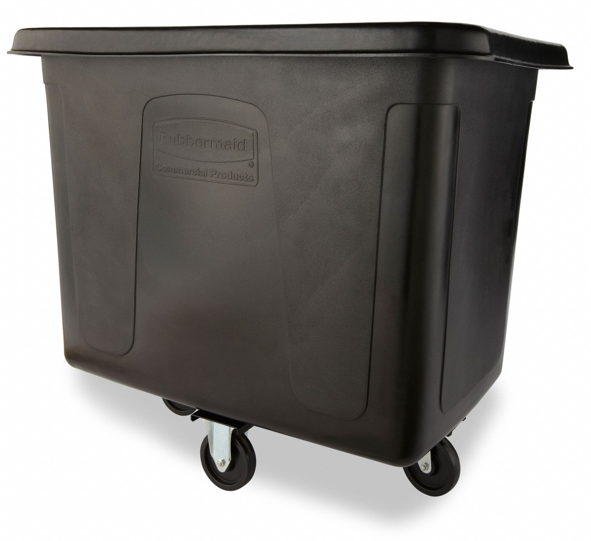 RUBBERMAID COMMERCIAL PRODUCTS High-Maneuverability Cube Truck: 16 cu ft Cubic Foot Capacity ...