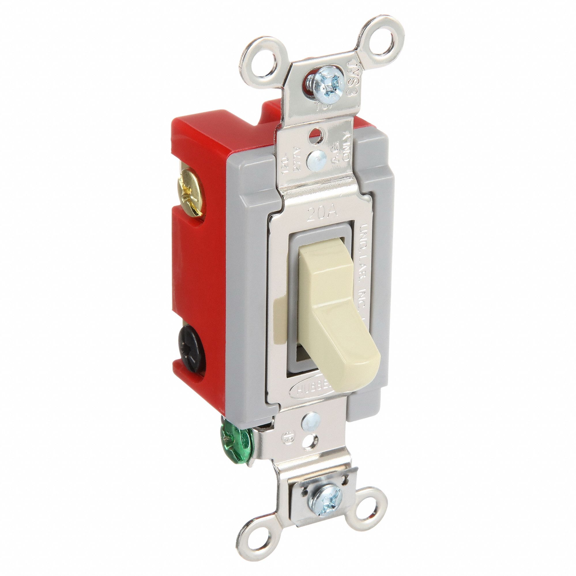 Toggle Switch, 4-Way, Wall Switch - 5Z727|HBL1224I - Grainger