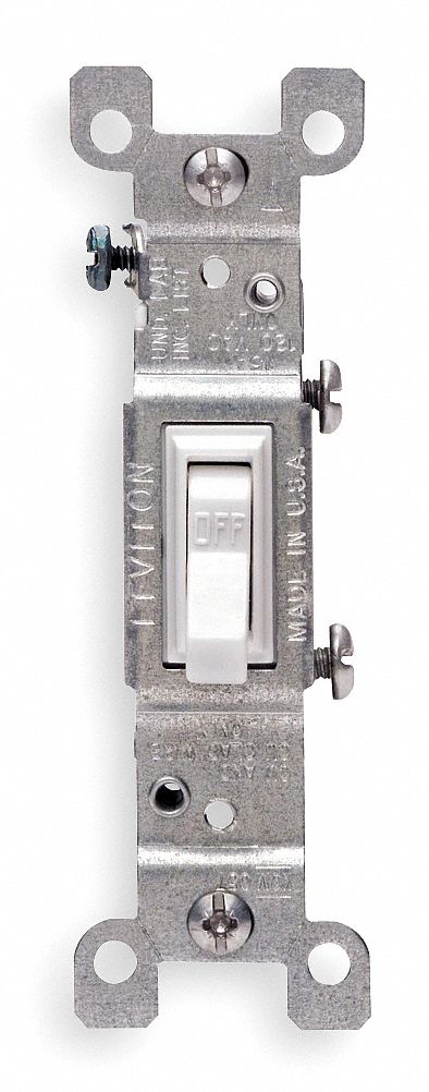 Wall Switch, 1-Pole, Maintained, Toggle - Grainger