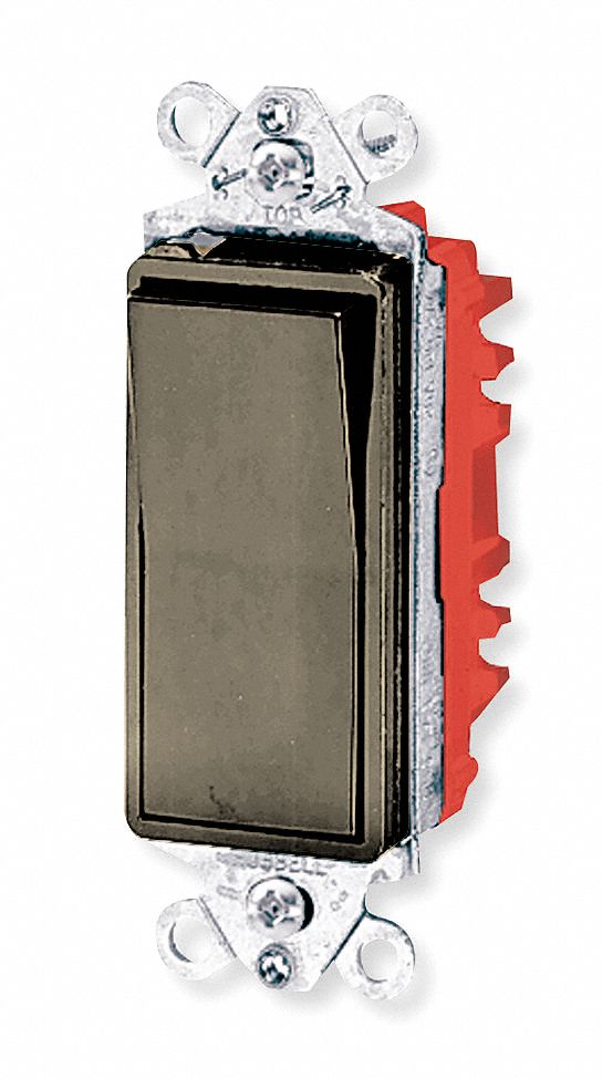 Wall Switch, 3-Way, Maintained, Rocker - Grainger