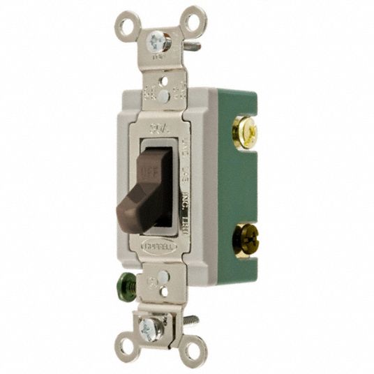 Toggle Switch, 3-Way, Wall Switch - 5Z808|HBL3033 - Grainger