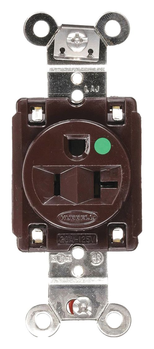 Single, 5-20R, Receptacle - 5Z822|HBL8310 - Grainger