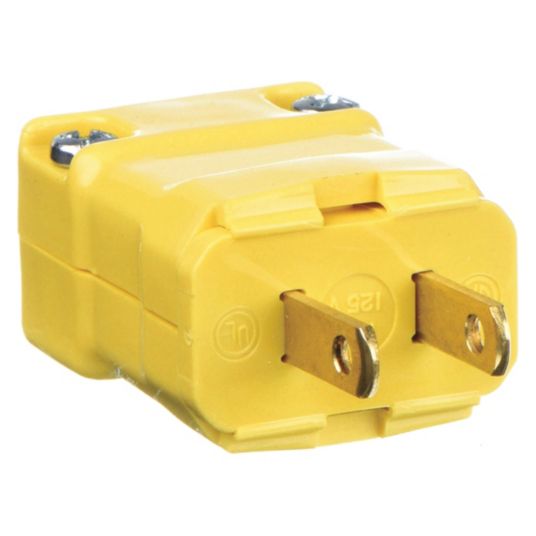 1-15P, 15 A, Straight Blade Plug - 5Z881|HBL5865VY - Grainger