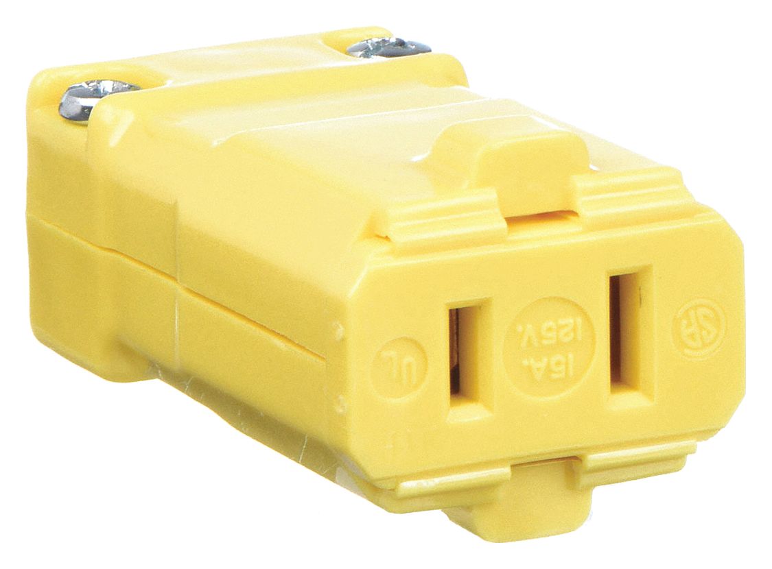 1-15R, 15 A, Straight Blade Connector - 5Z882|HBL5869VY - Grainger