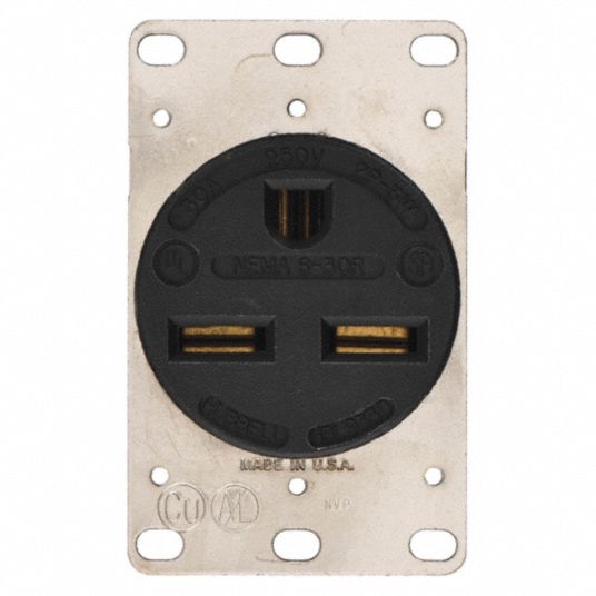 Single, 6-30R, Receptacle - 5Z895|HBL9330 - Grainger
