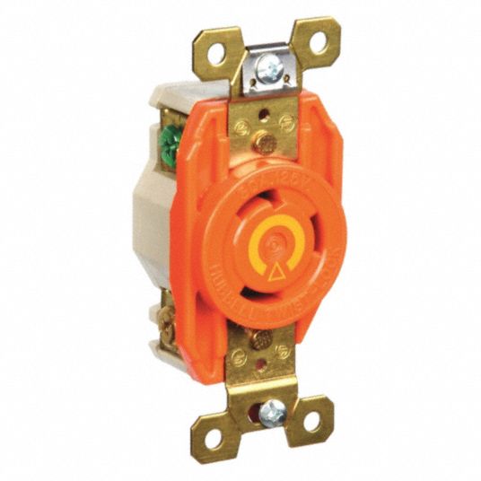 L5-30R, 30 A, Locking Receptacle - 5Z903|IG2610 - Grainger