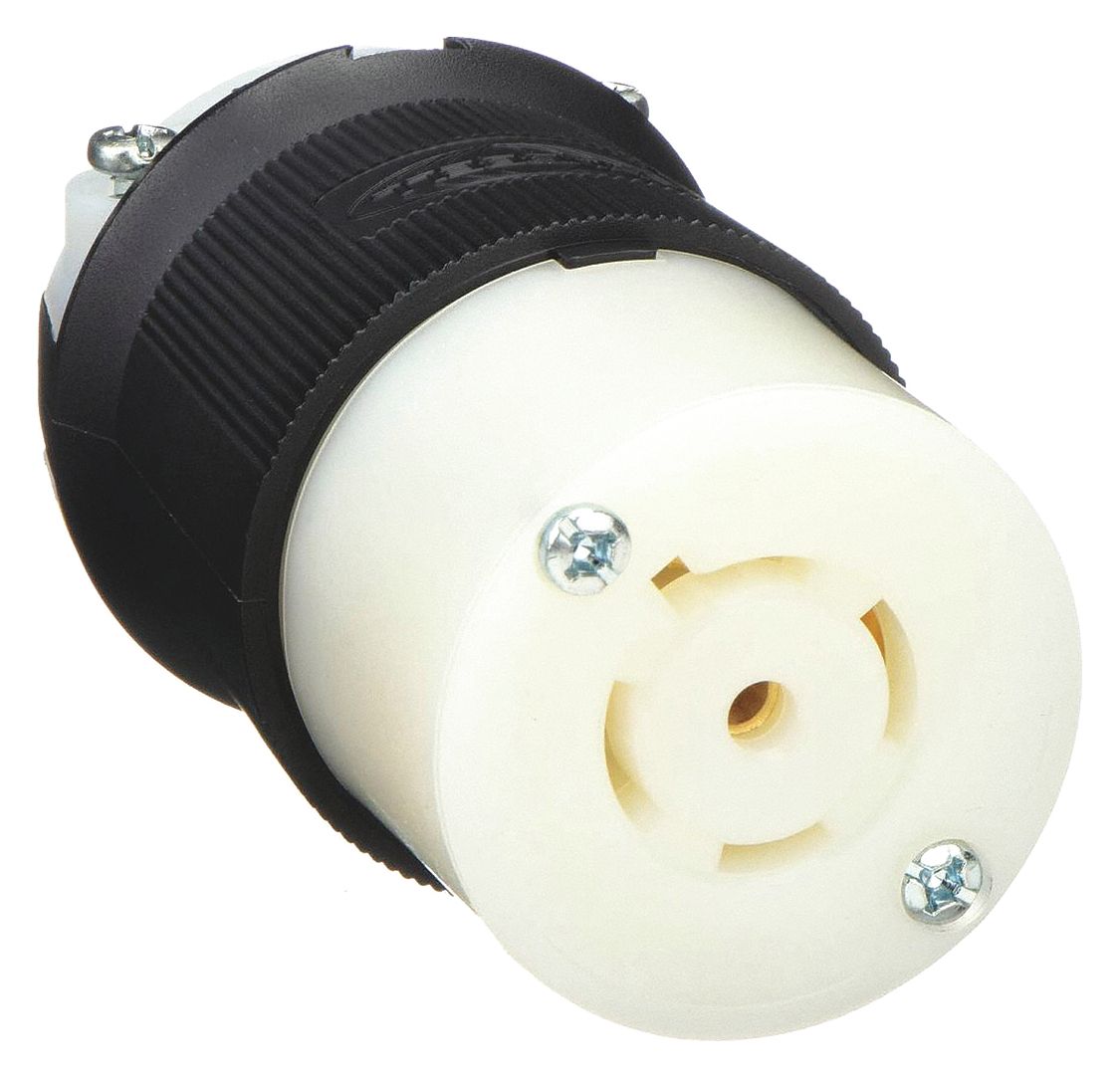 L21-20R, 20 A, Locking Connector - 5Z906|HBL2513 - Grainger