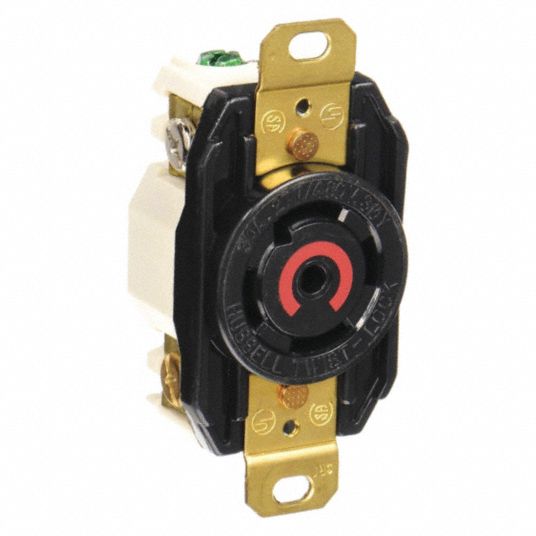 L22-30R, 30 A, Locking Receptacle - 5Z908|HBL2820 - Grainger