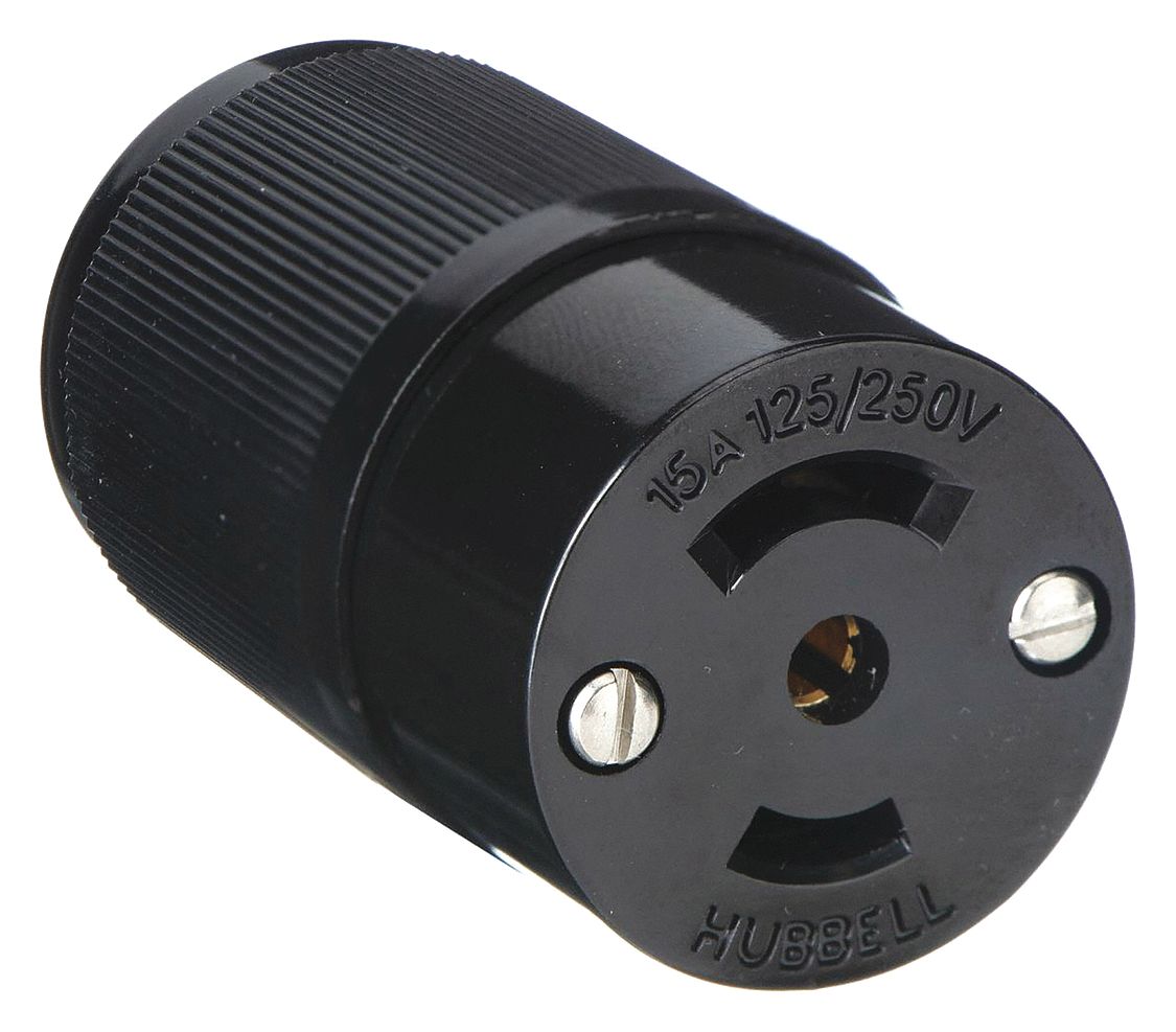 ML3-15R, 15 A, Midget Locking Connector - 5Z910|HBL7484 - Grainger