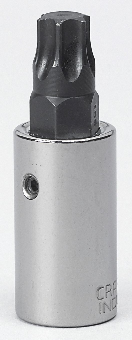 Socket Bit, Insert Length 67/100 in, Tip Size T40 - Grainger