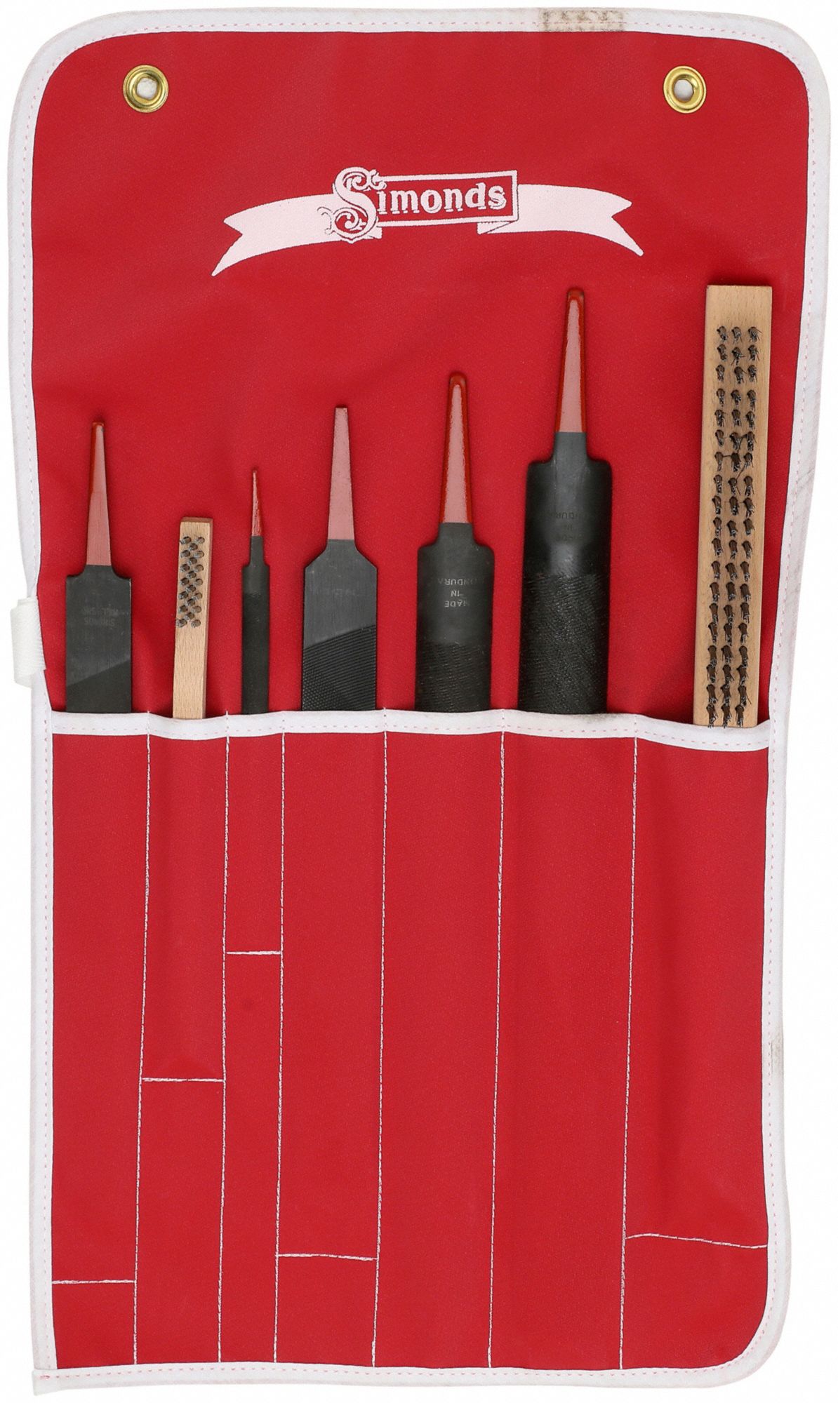 SIMONDS Welders File Set: 7 Pieces, Bastard Cut, Box - 5ZFX8|78761530 ...