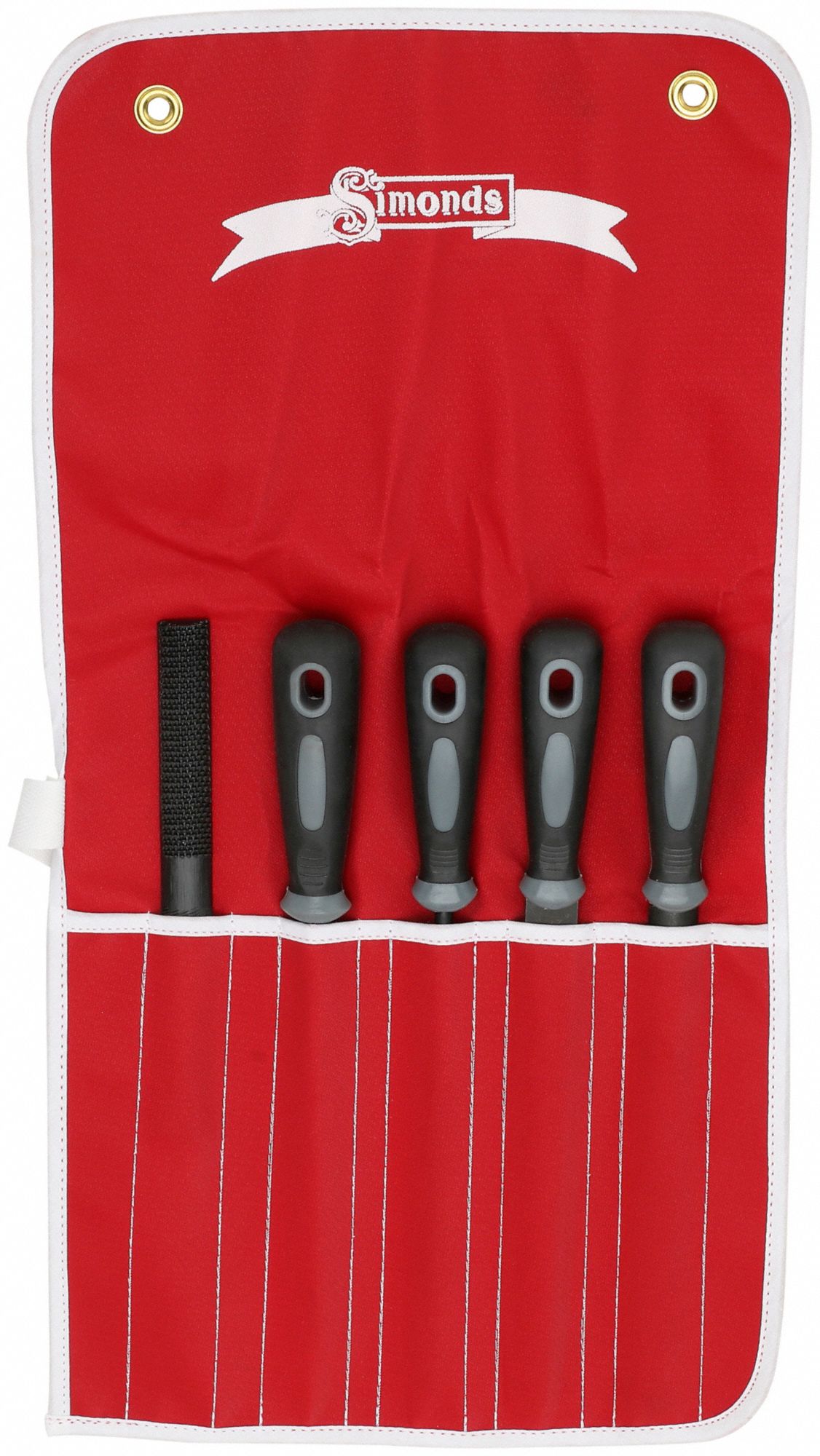 SIMONDS File Set: 7 in Slim Taper/8 in Half Round Bastard/8 in Mill ...