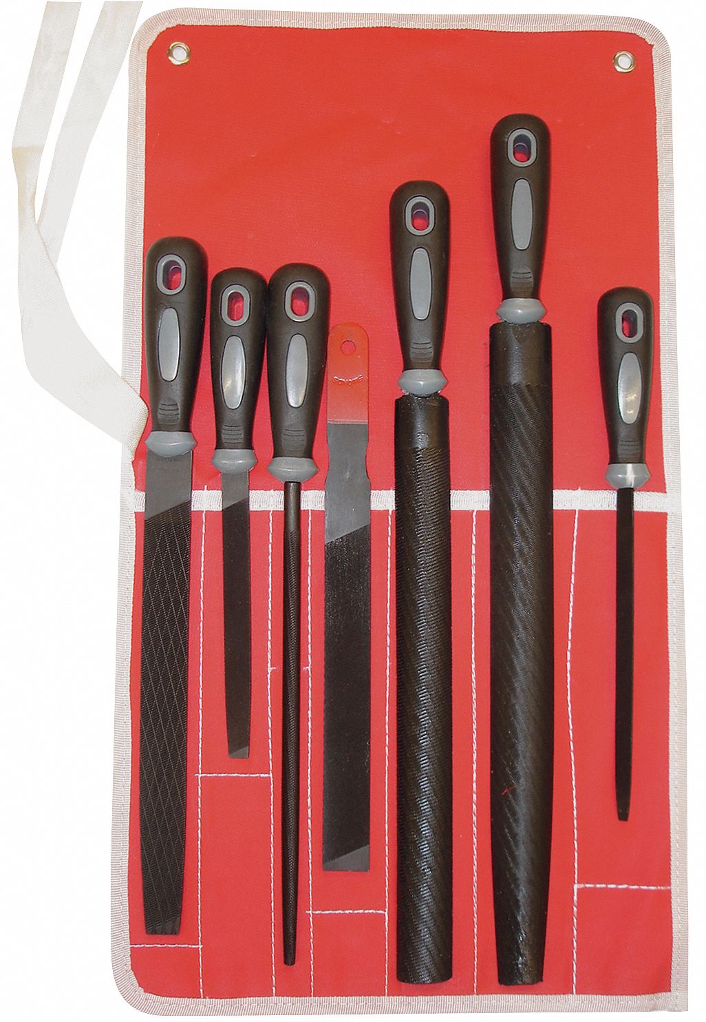 SIMONDS Petrochemical File Set: Includes Handle, 7 Pieces, Bastard Cut ...