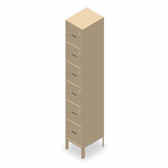 Locker,6 Tier - Grainger