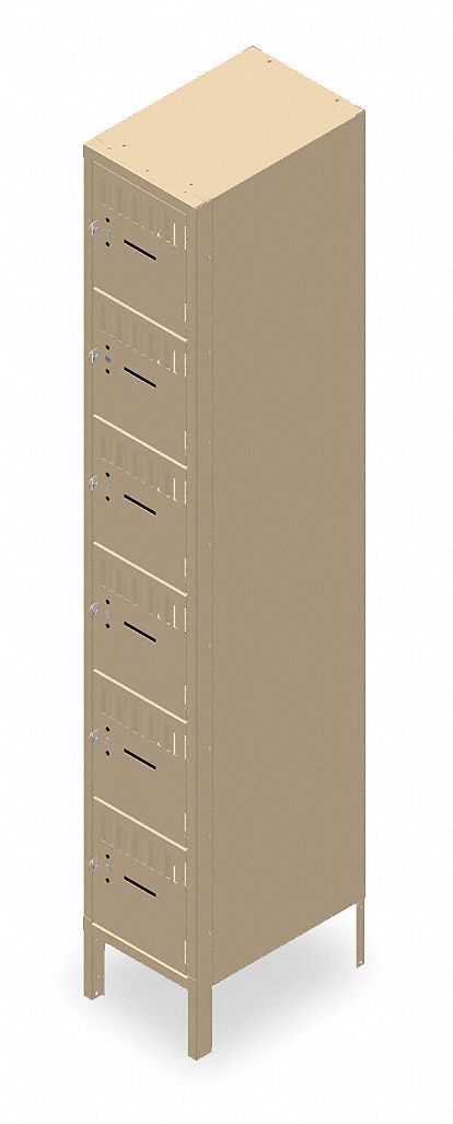 Locker,6 Tier - Grainger