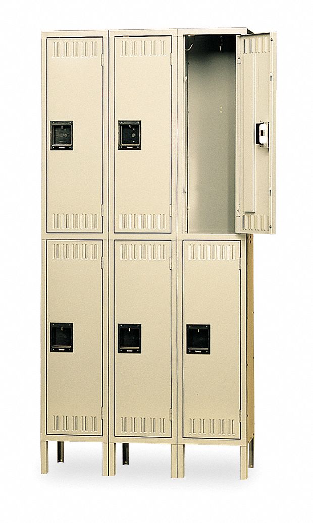 TENNSCO, 45 in x 18 in x 78 in, Louvered, Wardrobe Locker - 5ZJ91|DTS ...