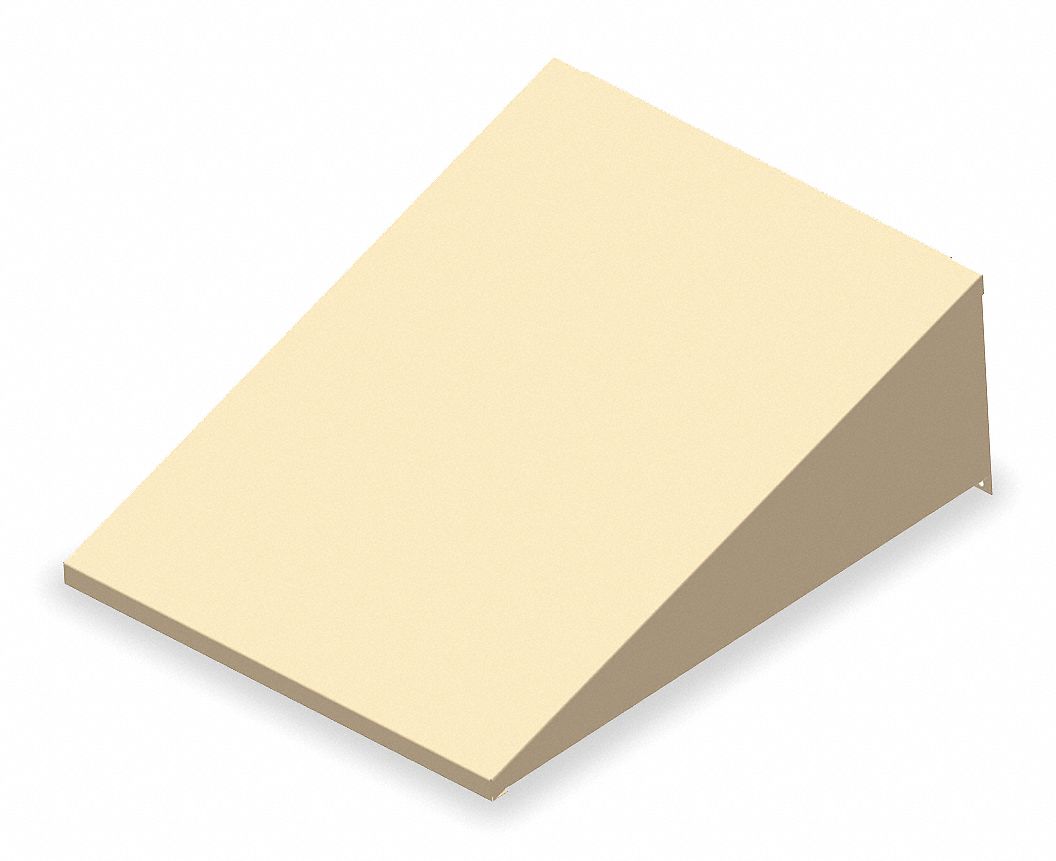 TENNSCO, 12 in x 12 in x 4 1/4 in, For 12 in Locker Wd, Sloping Top ...