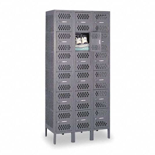 Locker,Ventilated - Grainger