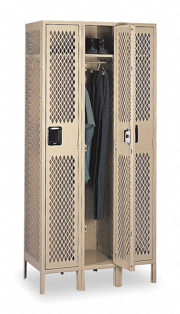 Locker,Ventilated - Grainger