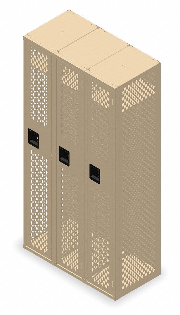 Locker,Ventilated - Grainger