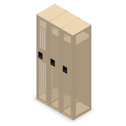 Locker,Ventilated - Grainger