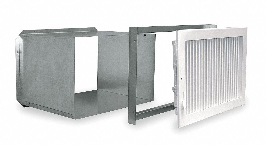 Duct Kit, For Use With Walls Up to 10 in Thick - Grainger