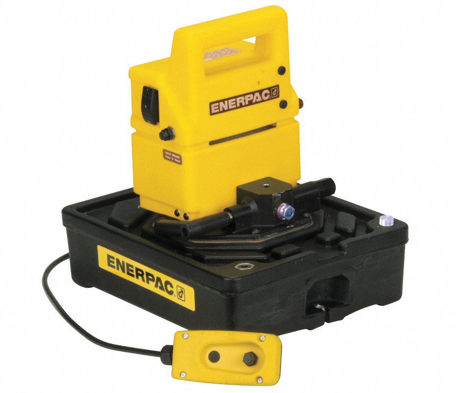 ENERPAC Bomba Hidráulica Eléctrica de Alta Potencia con Válvula de ...